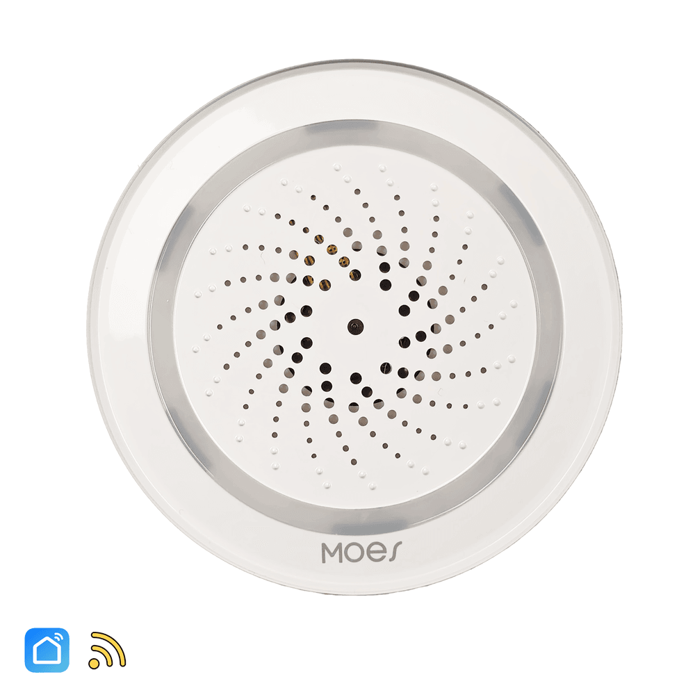 WiFi Siren 3 in 1 temp & humidity Sensor - https://doobara.com